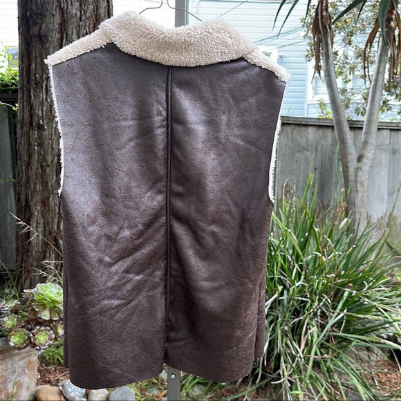 DREW | Jackets & Coats | Drew Lang Vegan Leather Vest | Poshmark